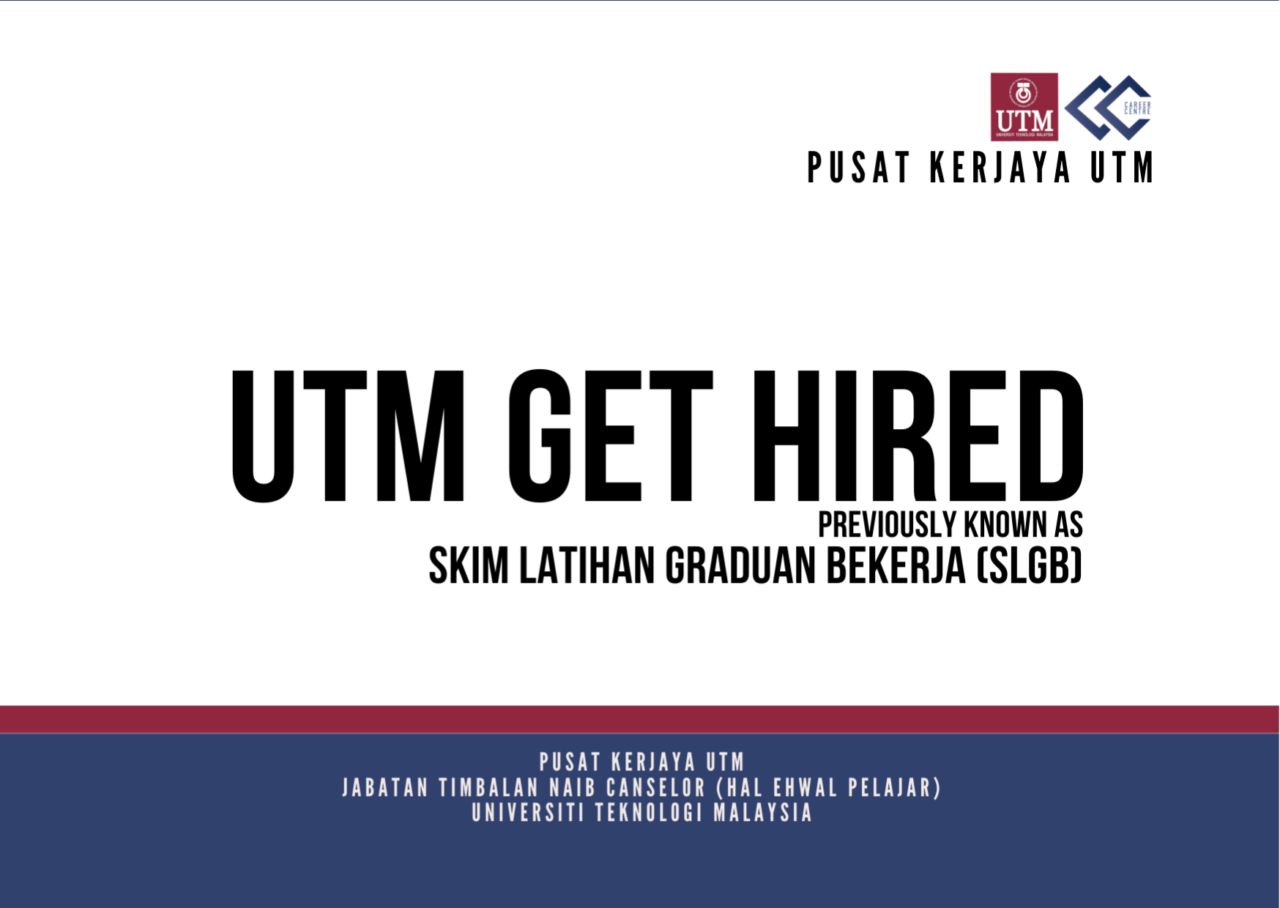 UTM Career Centre | Pusat Kerjaya UTM | Career Path Transformation ...